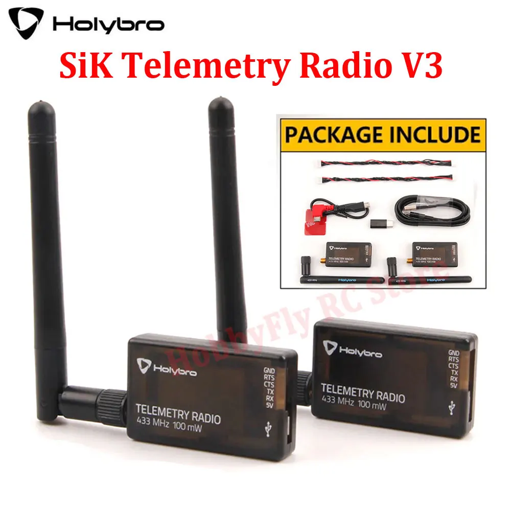 HolyBro-SiK-Telemetry-Radio-V3-100mW-500mW-433MHZ-915MHZ-for-APM ...
