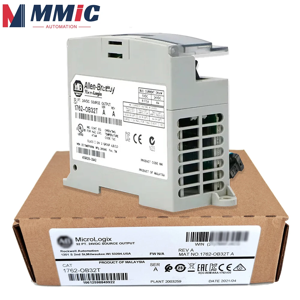 New-Factory-Sealed-AB-1762-OB32T-MicroLogix-32-Point-D-O-Module ...