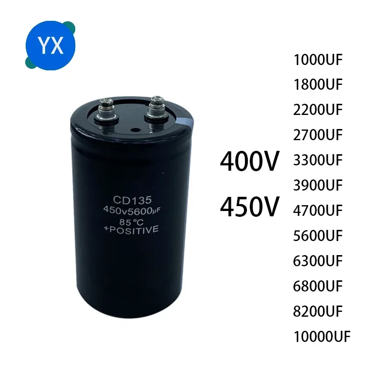 400V-450V-Electrolytic-Capacitor-1000UF-1500UF-1800UF-2200UF-2700UF ...
