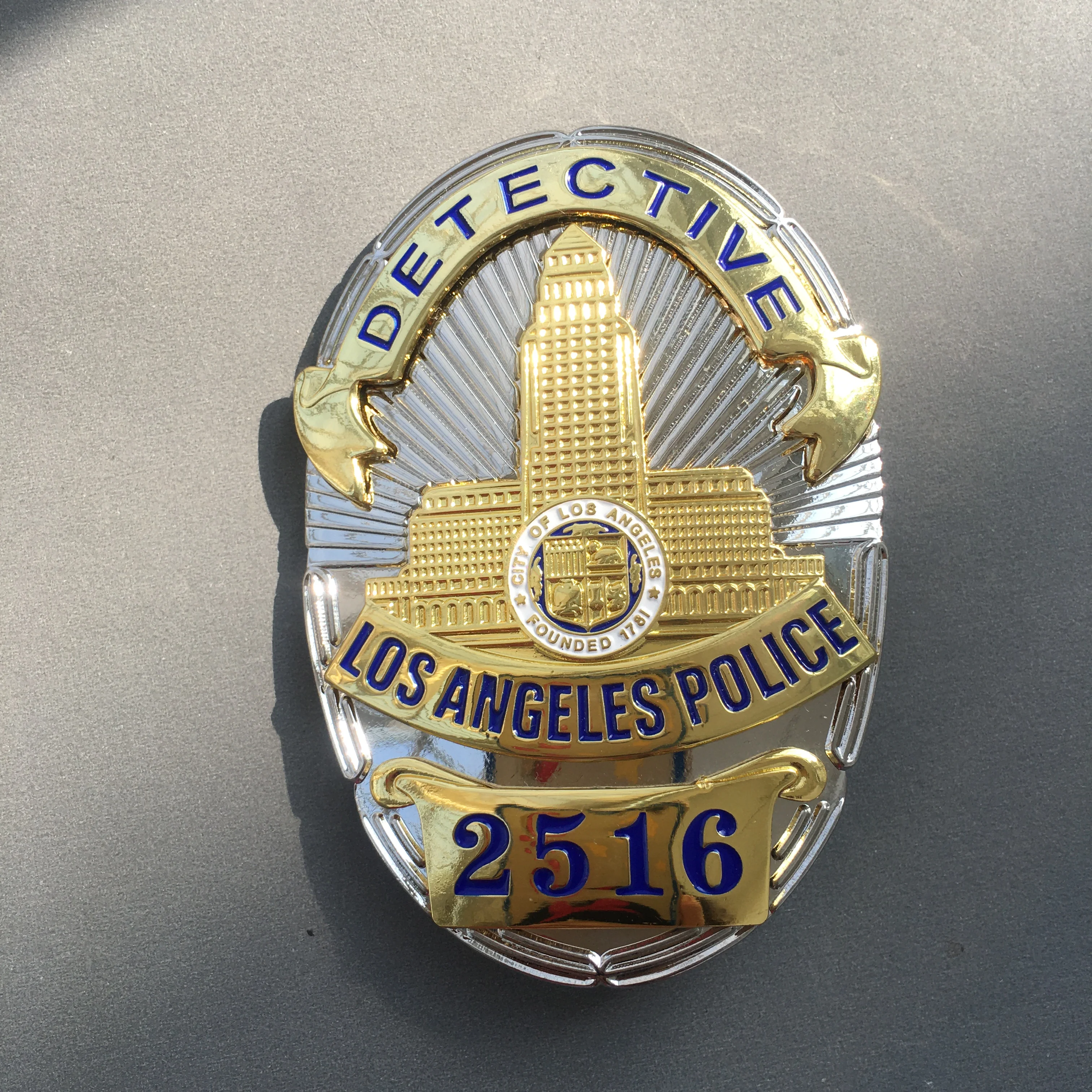 Lapd Detective Badge Replica