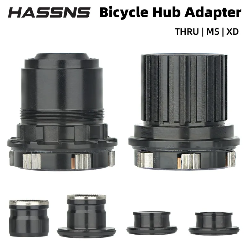 HASSNS Mtb Cube Adapter Bicycle Hub Micro Spline 8/9/10/11/12 Speed ...