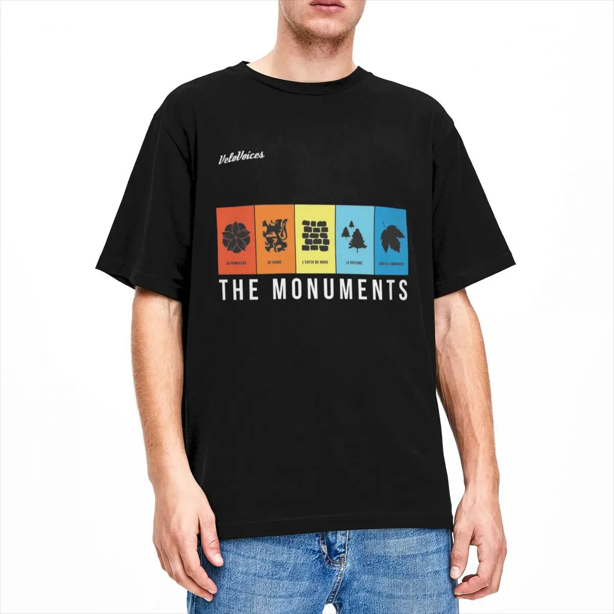 Tour-Of-Flanders-Cycling-The-Monuments-T-Shirt-Merch-for-Men-Women-Pure ...