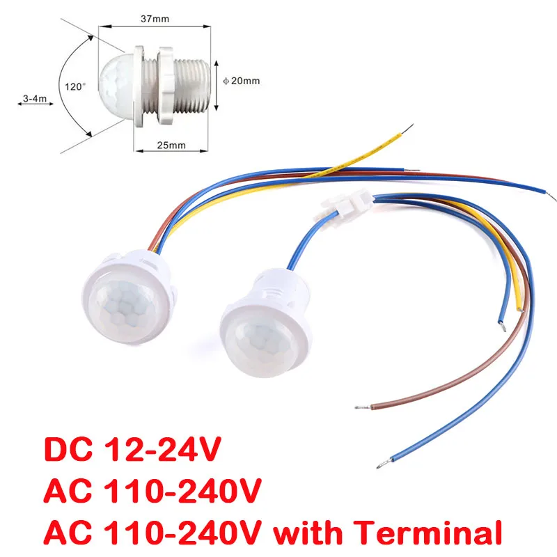 2Pcs-PIR-Infrared-Sensor-Module-Detector-Smart-Switch-Controller-Human ...