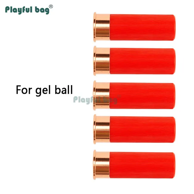 Gel ball / soft bullet shell for AKA M870 shell throwing toy DIY toy ...