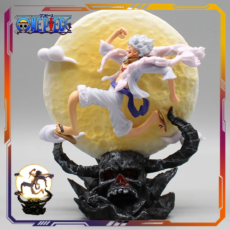 14cm-Anime-Luffy-One-Piece-Figure-Figurine-Gear-5-Luffy-Figure-Statue ...