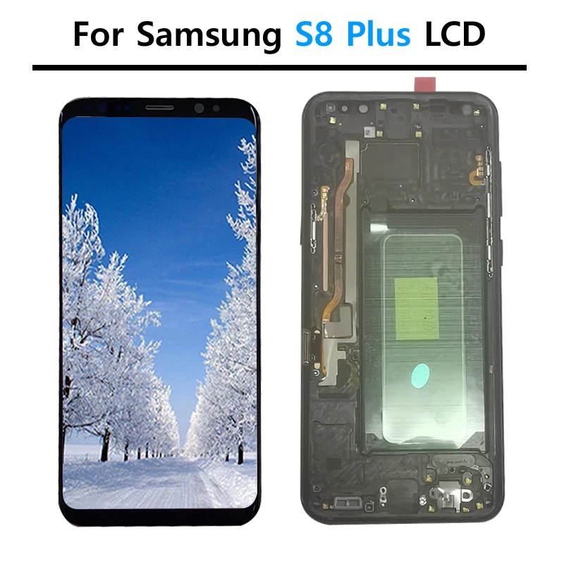 Original Display For Samsung Galaxy S8 G950 G950f S8 Plus G955 G955f ...