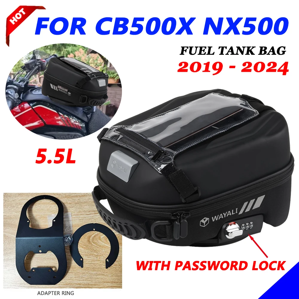 Motorcycle-5-5L-Tank-Bag-for-HONDA-CB500X-CB500-NX-CB-500-X-500X-2019 ...