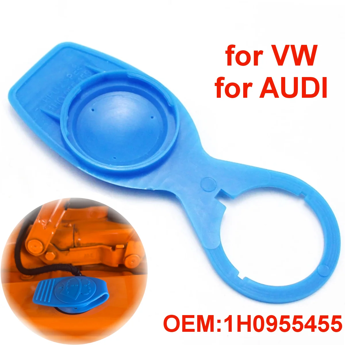 1H0955455 Car Windshield Wiper Washer Fluid Reservoir Tank Bottle Pot ...