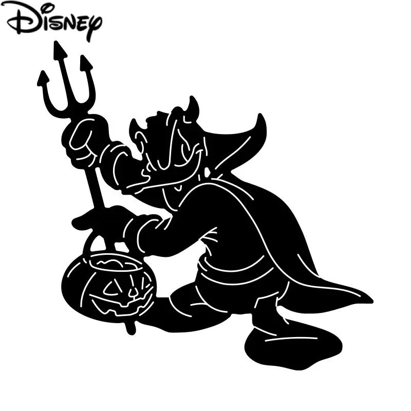 Donald Duck Pumpkin Carving Stencil