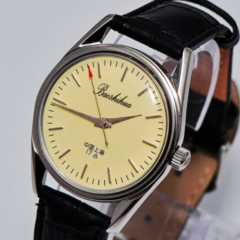 Antique-Shanghai-Watches-Men-Vintage-Mechanical-Wristwatches-8120-Hand ...