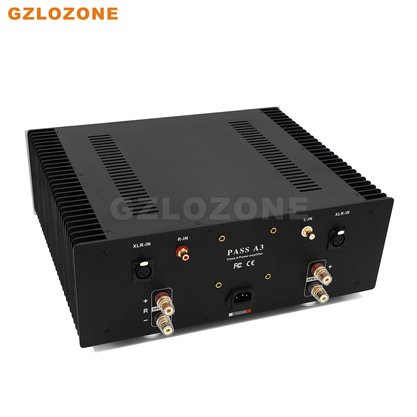 HI-END PASS A3 Pure Class A Power Amplifier Support XLR /RCA Input 30--60W 4--8 Ohm