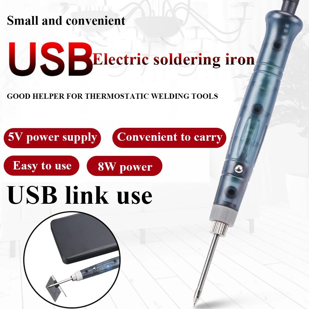 Portable Usb Soldering Iron Professional Electric Heating Tools Rework ...