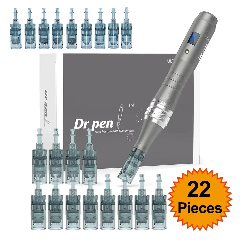 Dr-Pen-M8-Wireless-Derma-Pen-Mikron-adel-Derma-pen-mit-22-St-ck ...