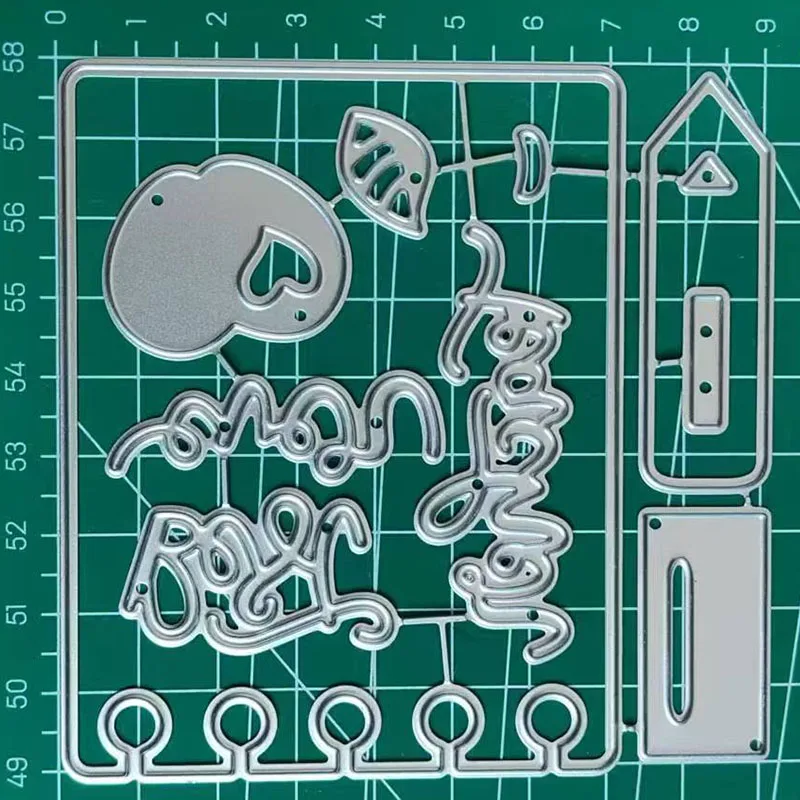 New Notebook Metal Cutting Dies Scrapbooking Mold Stencil Die Cuts Card ...