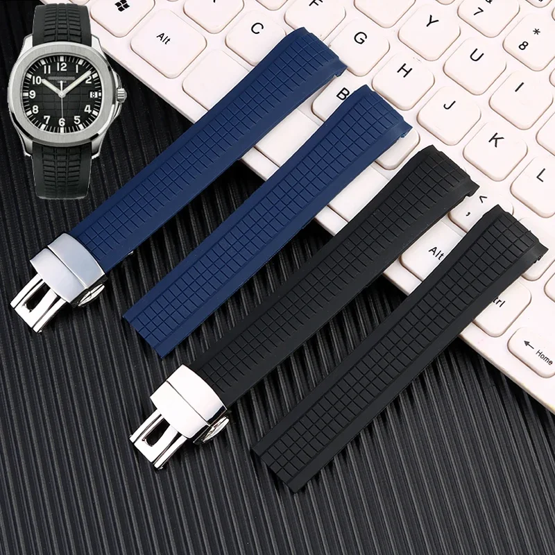 Watch-Band-Aquanaut-Fits-For-Patek-Philippe-5164A-5167A-5168A-21mm ...