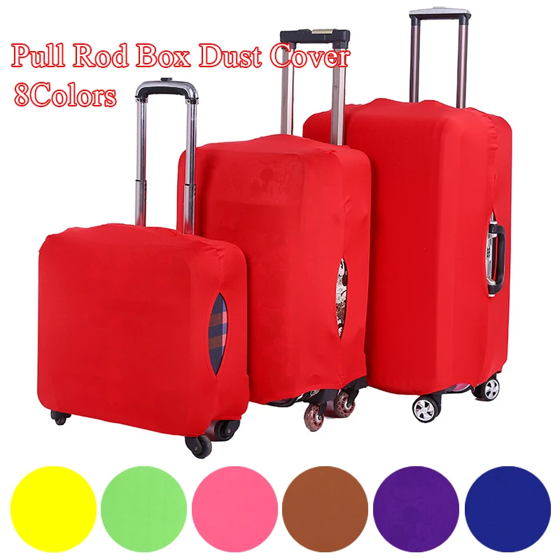 Travel-Suitcase-Dust-Cover-Solid-Color-Luggage-Protective-Cover-For-18 ...