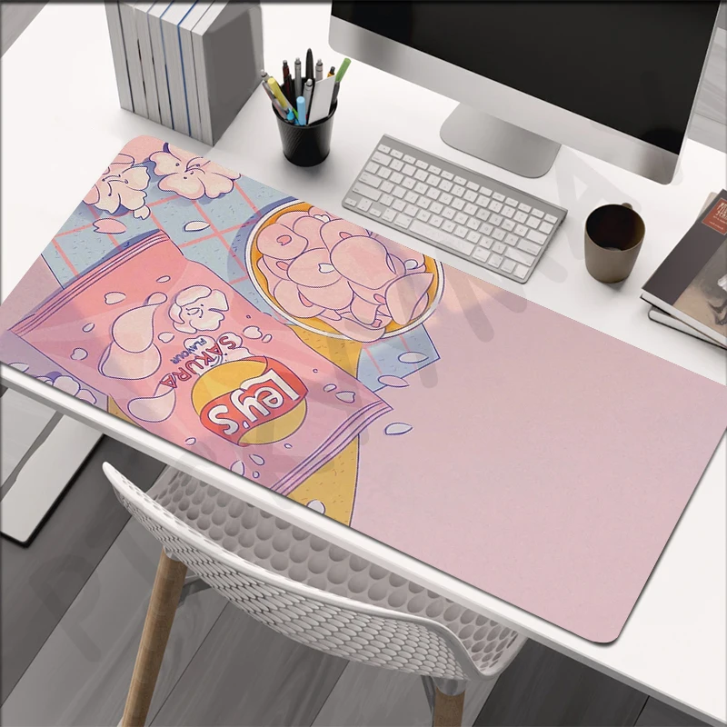 Mouse-Pads-Pink-Illustration-Table-Mats-Computer-Mousepad-Company-Big ...