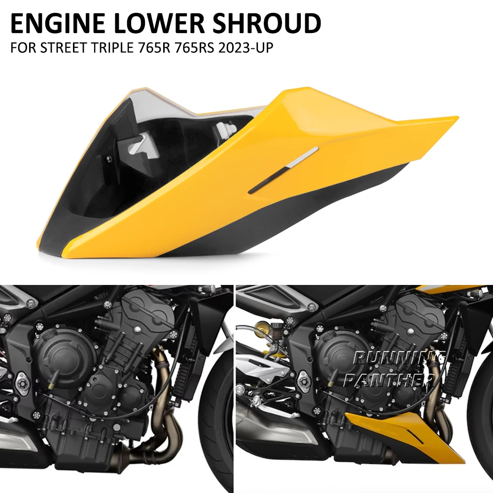 New-Motorcycle-Engine-Lower-Spoiler-Body-Fairing-Protector-Guard ...