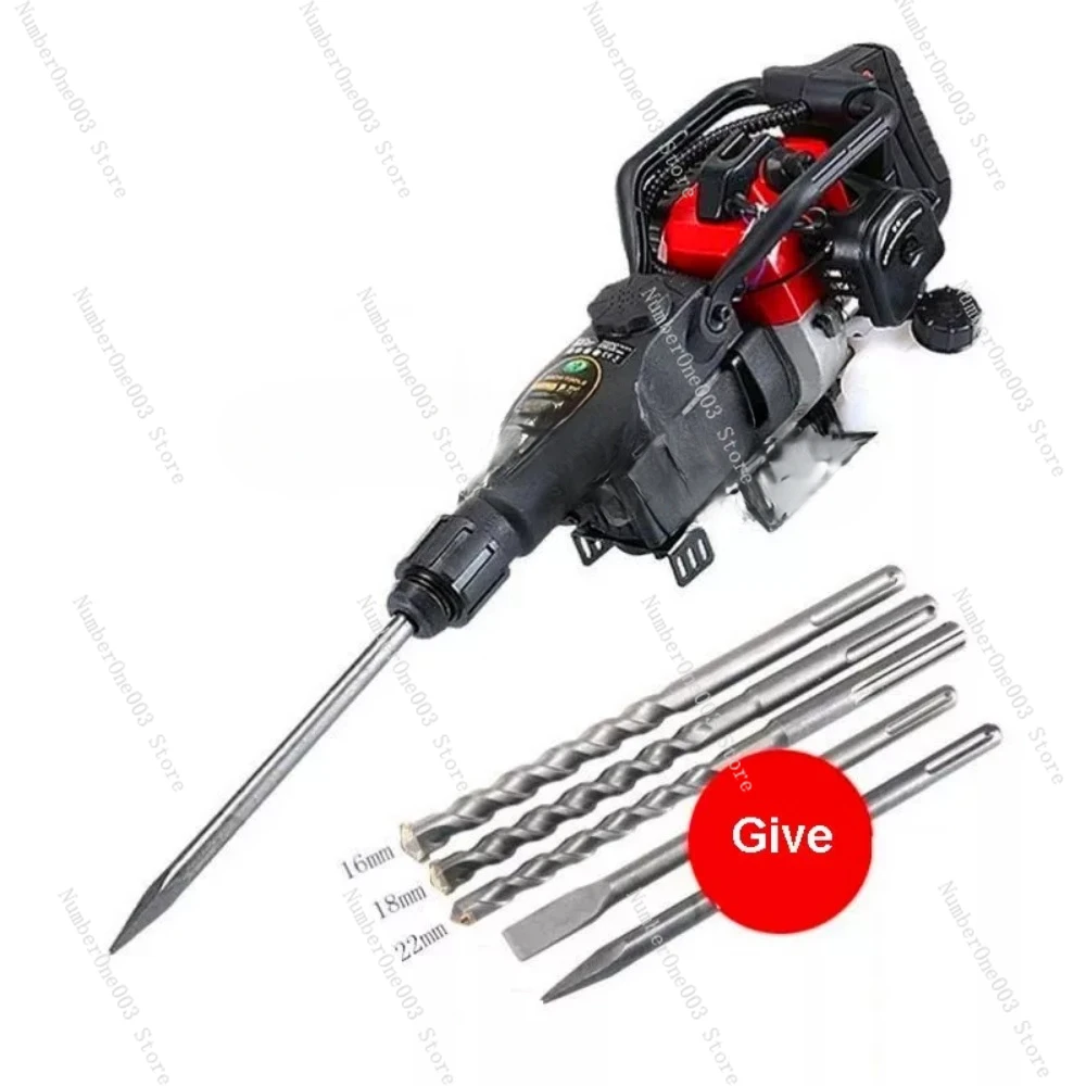 Drilling Rig Impact Drill Concrete Rock Electric Hammer Gravel Hammer ...