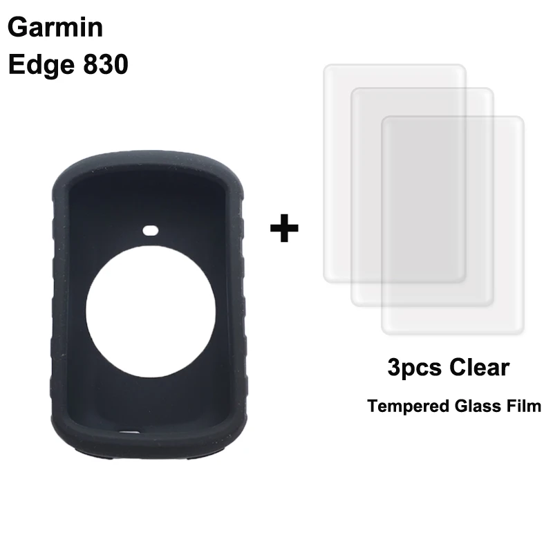 1PC-Case-3PCS-Film-for-Garmin-Edge-530-EDGE-830-1pc-Silicone-Case-3pcs ...