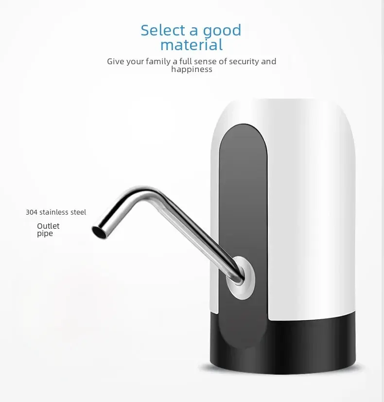 Electric-Barrel-Water-Pump-Smart-Home-Use-Usp-Charging-Automatic ...