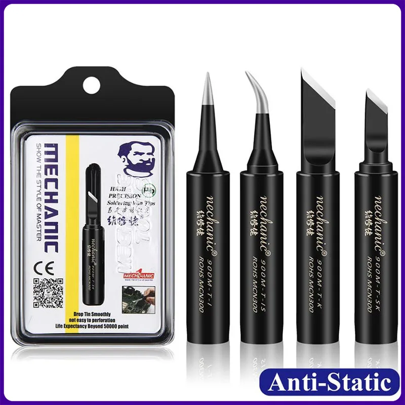 MECHANIC-900M-T-Anti-Static-Solder-Non-Stick-Tin-Soldering-Iron-Tip ...