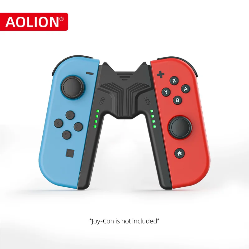Aolion Charging Grip Bracket for Switch Joycon Handle Gaming Controller ...