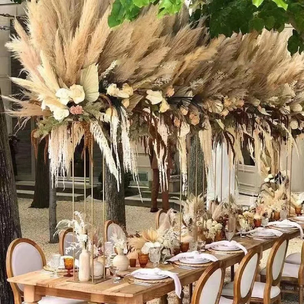 High-Quality-Large-Natural-Dried-Pampas-Grass-Artificial-Flowers-Fluffy ...