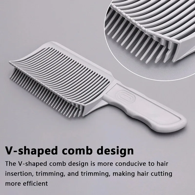 Professional-Barber-Clipper-Hair-Cutting-Comb-Men-Adjustable-Curved ...