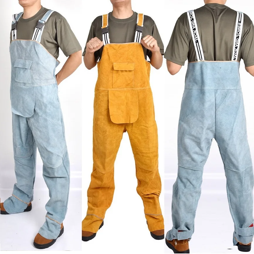 Welding Clothing Men's Overalls Safety Coverall High Temperature ...