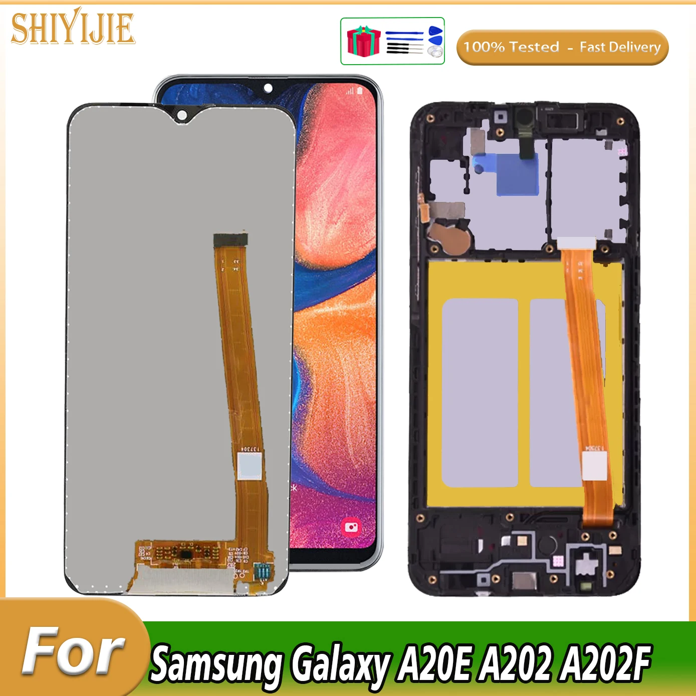 Screen-For-Samsung-Galaxy-A20e-LCD-Display-Touch-Screen-Digitizer-A202 ...