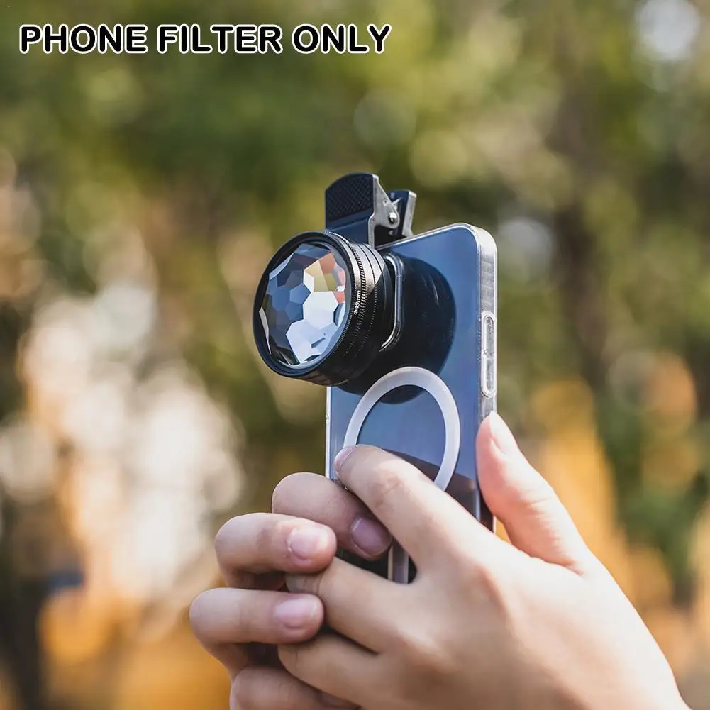 Universal 49mm Kaleidoscope Creative Special Effects Filter Photo Video ...