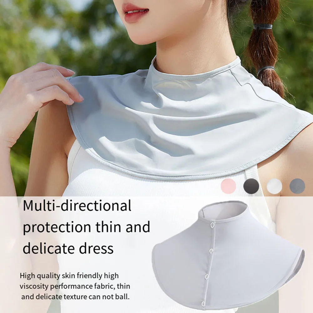 Neck-Sun-Protection-Shawl-Shoulder-Neck-Protection-Breathable-Ice-Scarf ...