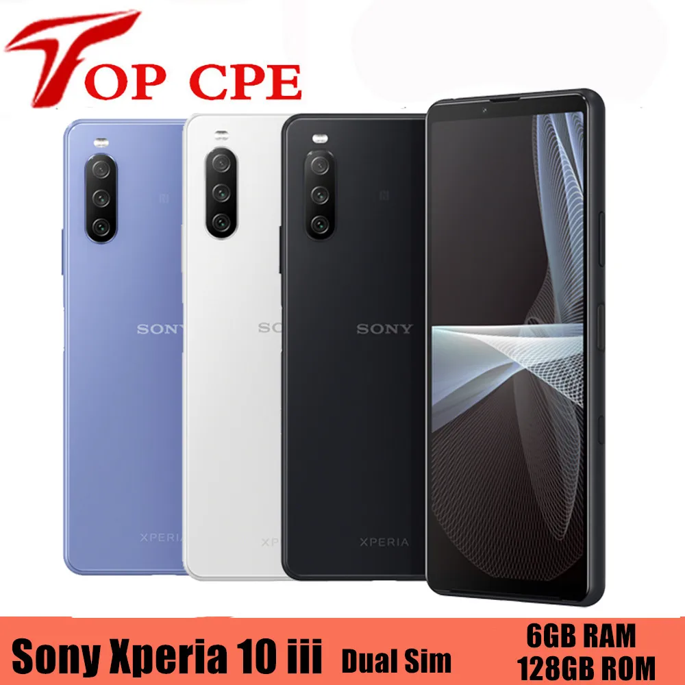 Sony teléfono móvil Xperia 10iii 10 iii, 5G, Dual Sim, XQ BT52, 6,0 ...