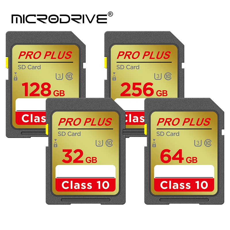 Ultra Original SD card 32GB SDHC 64GB 128GB 256GB SDXC Class10 Memory Card C10 USH-1 Support for ...