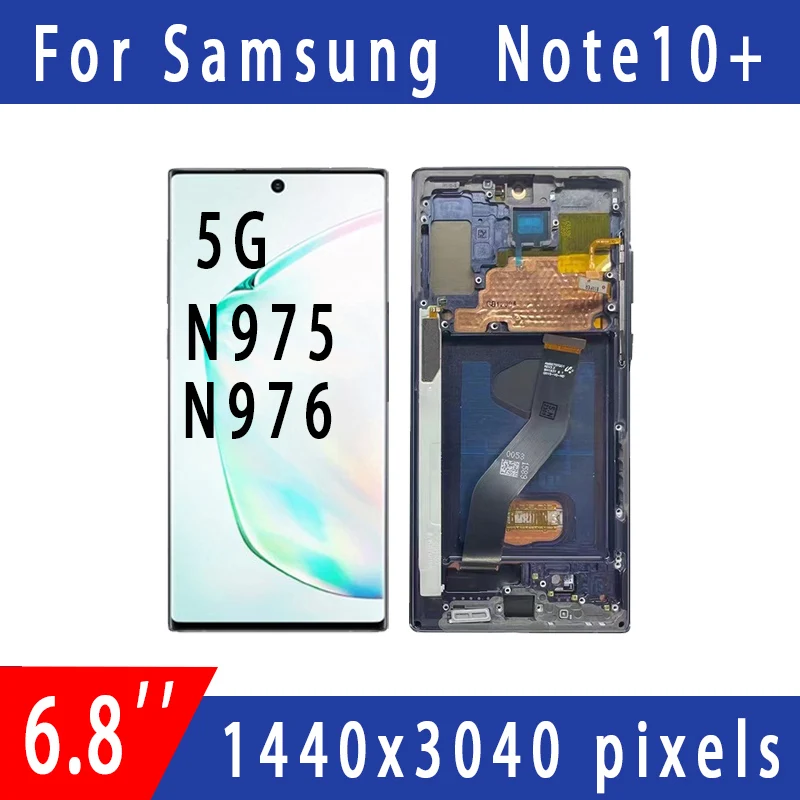 Pantalla-t-ctil-OLED-para-Samsung-Galaxy-note-10-plus-repuesto-lcd-con ...