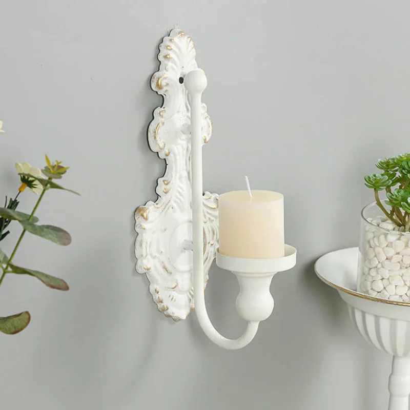 Gold-Mounted-Wall-Candle-Holder-Tealight-Hanging-Wall-Candlestick ...