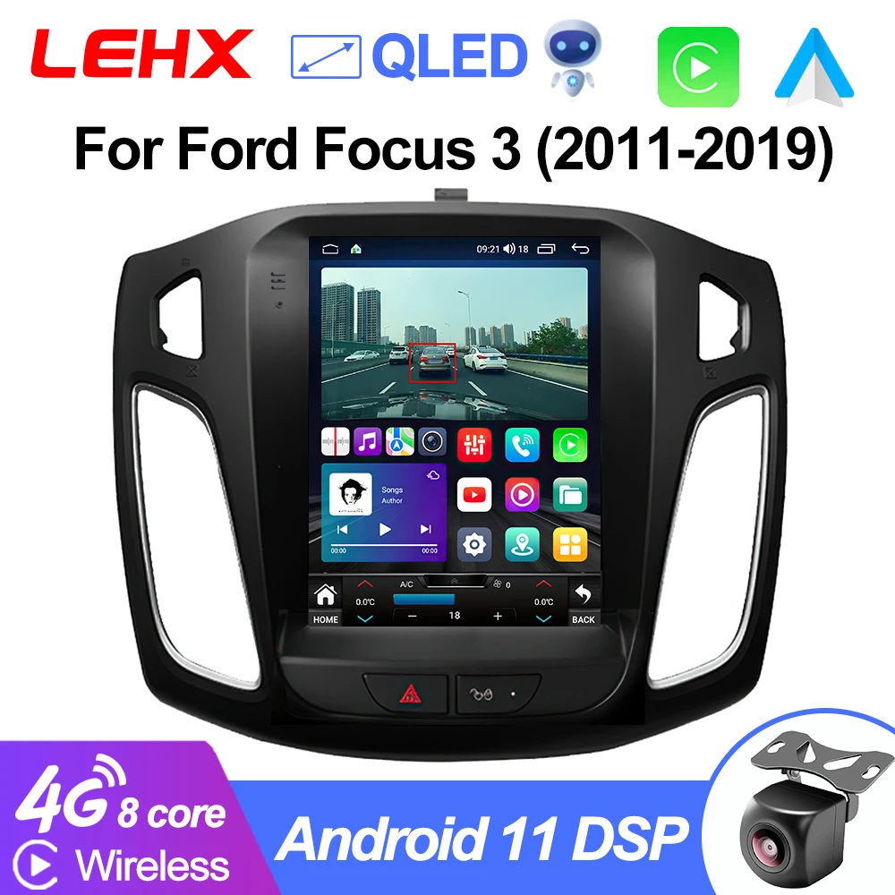 LEHX-Pro-Car-Radio-android-Multimedia-11-For-Ford-Focus-3-Mk3-2011-2019 ...