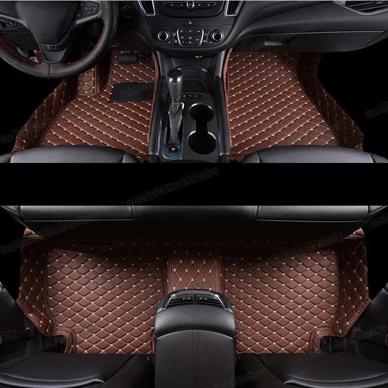 Leder Auto Boden Matte für Chevrolet Malibu 2012 2013 2014 2015 2016 ...