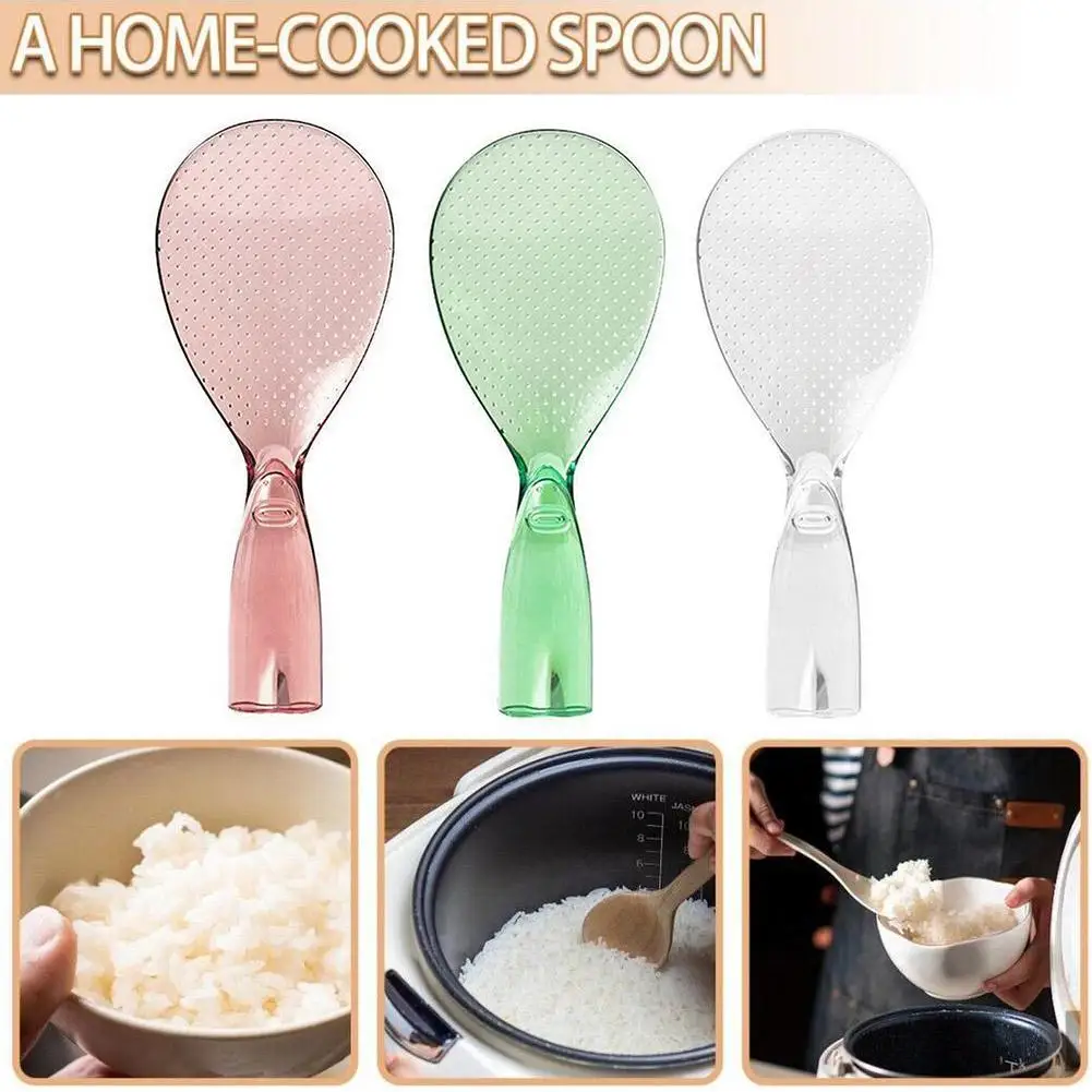 Household-Non-stick-Rice-Spoon-Standable-Little-Rice-Spoon-Cute ...