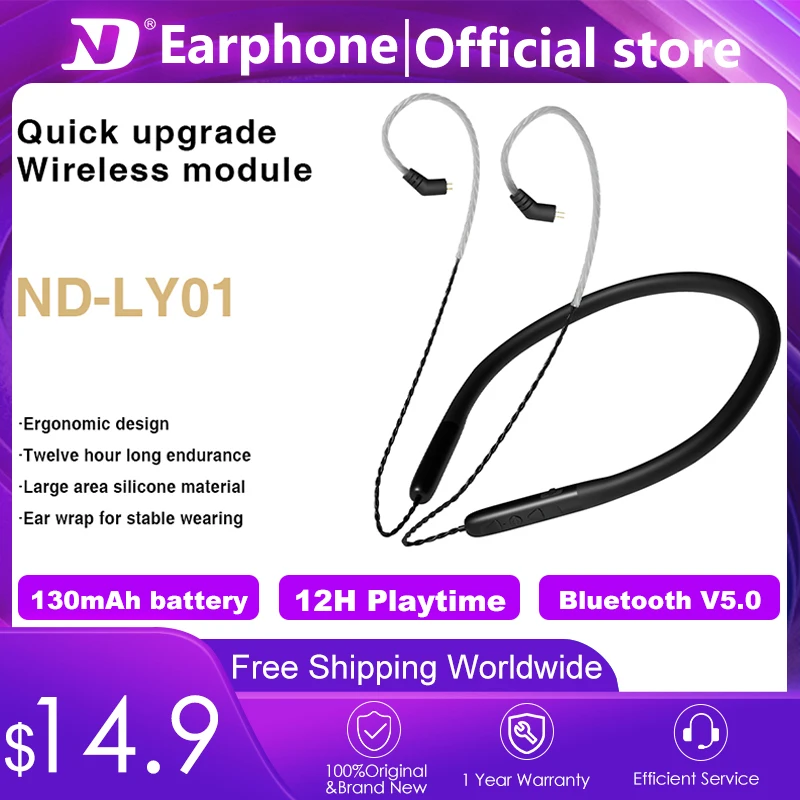 ND-Bluetooth-V5-0-Module-Upgrade-Hi-Fi-Ultra-Lightweight-Neckband-Type ...