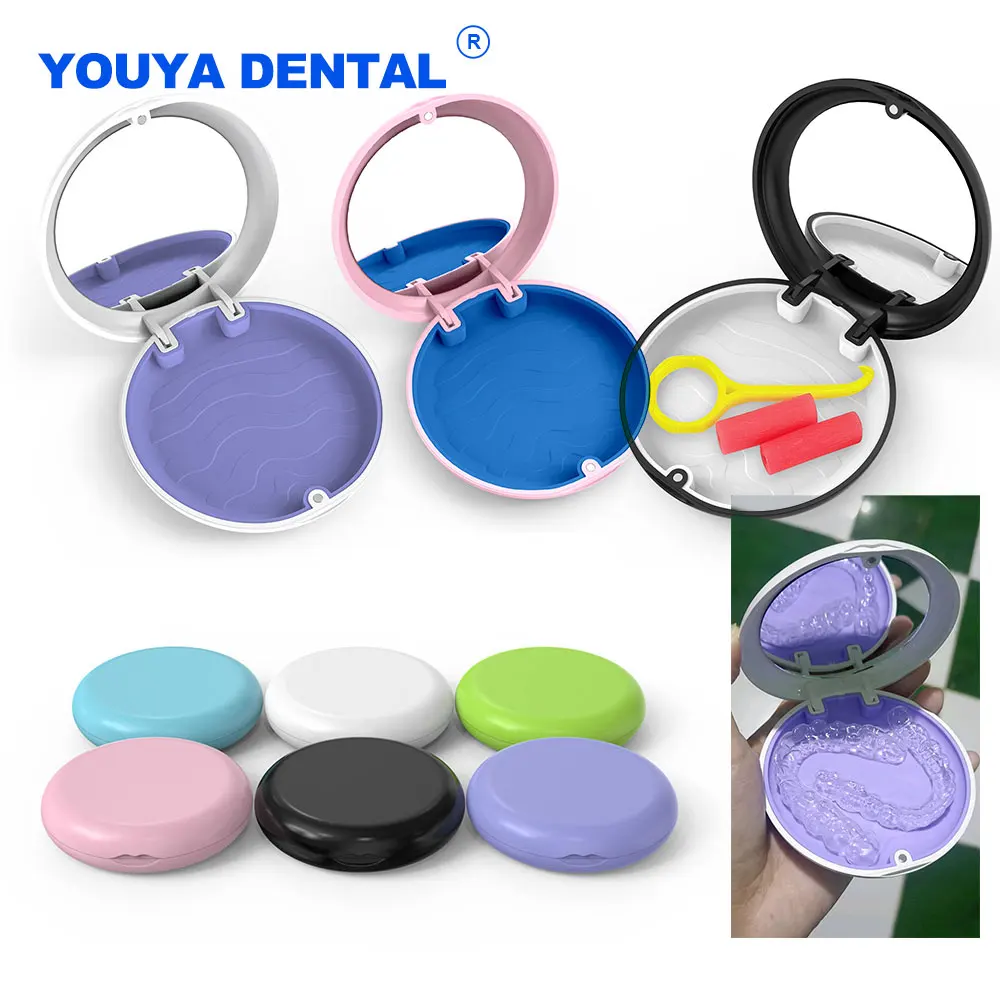 Orthodontic-Case-Dental-Retainer-Box-Portable-Denture-Storage-Box-Mouth ...