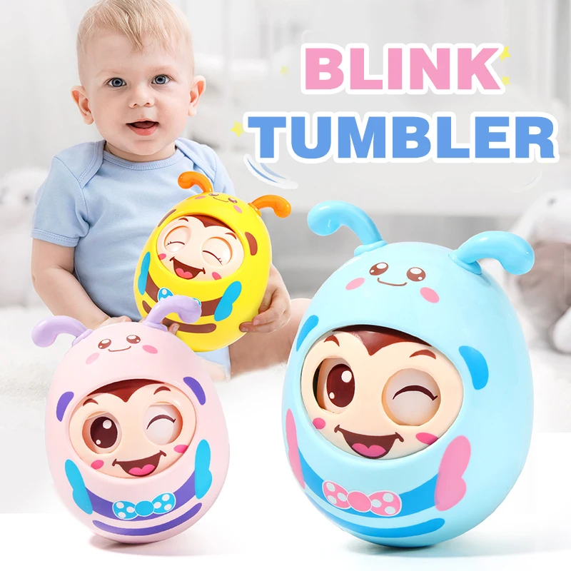 Baby-Rattle-Mobile-Doll-Bell-Blink-Eyes-Teether-Toy-Fun-for-Newborns ...
