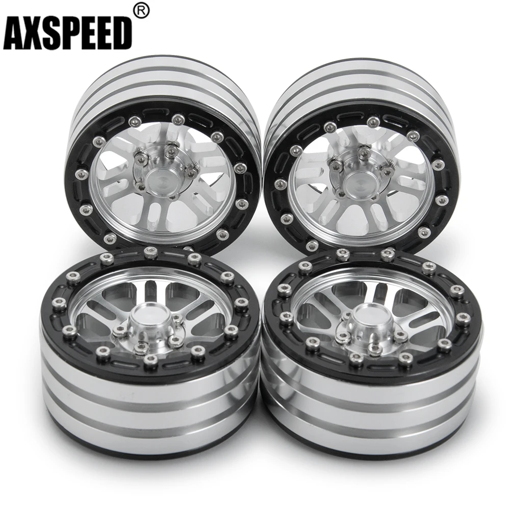 AXSPEED-26mm-Metal-1-9inch-Beadlock-Wheel-Hub-Rim-for-Axial-SCX10-90026 ...