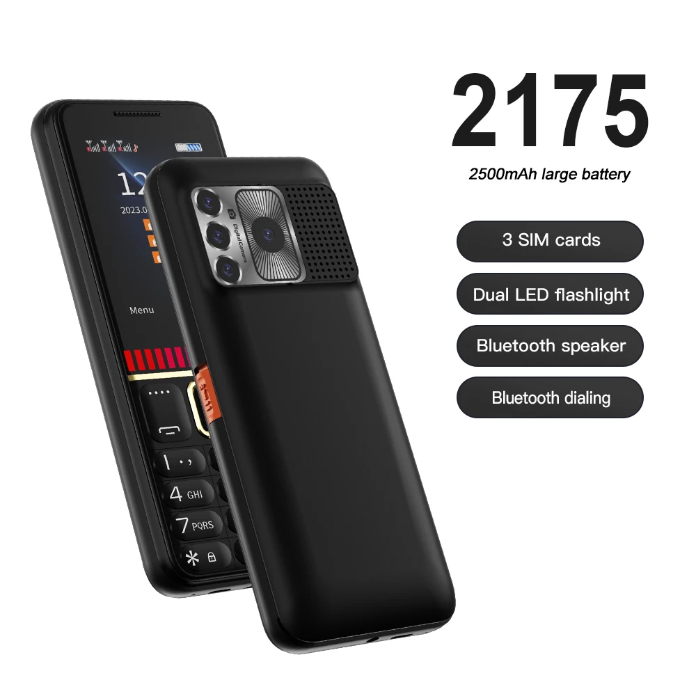 SERVO-2175-Big-Button-Mobile-Phone-3-SIM-Card-Super-Loud-Speaker ...