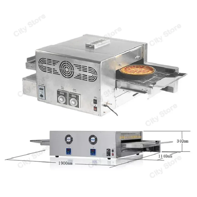 Hot-Air-Electric-Heating-380V-Countertop-Pizza-Machine-Restaurant ...