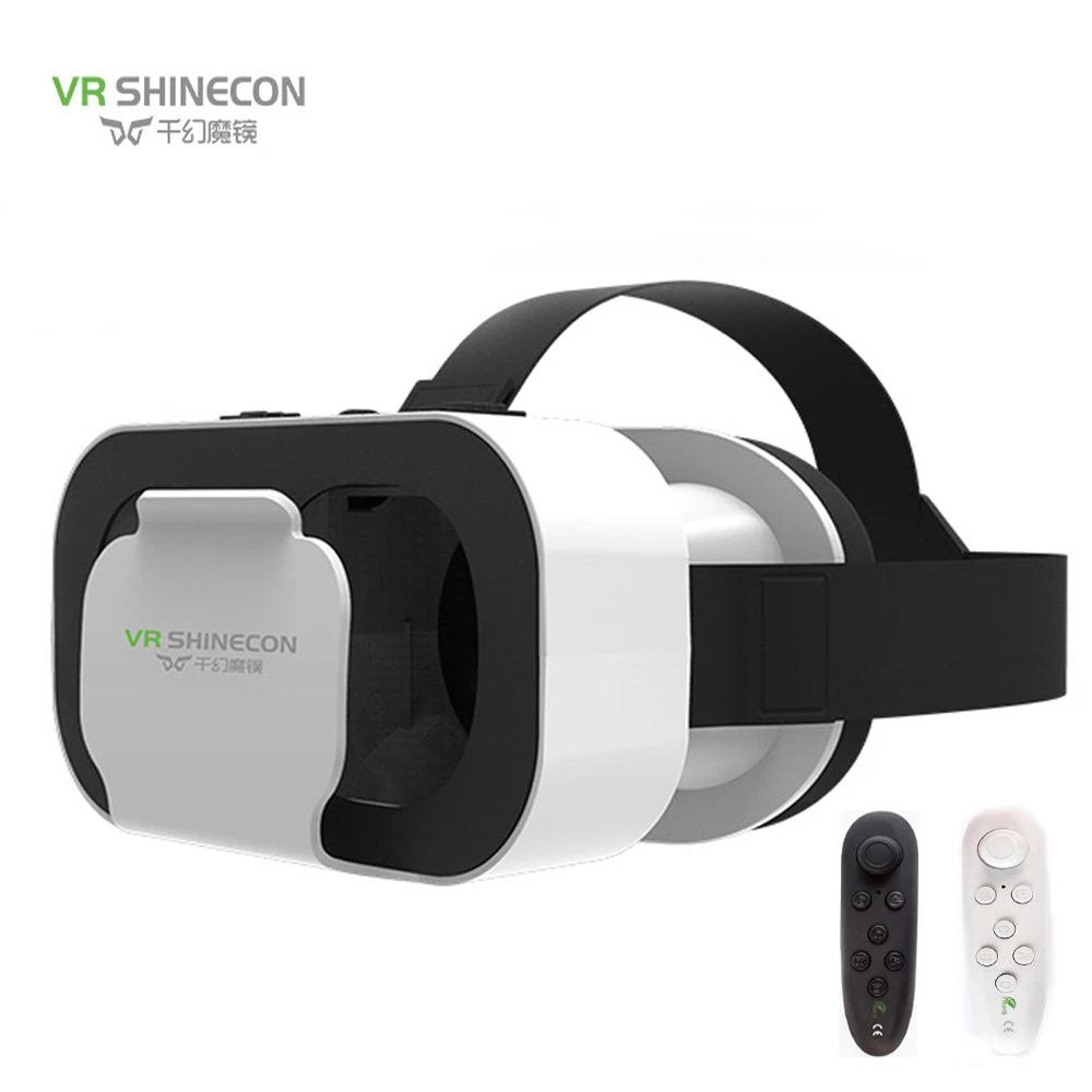 VR SHINECON BOX 5 미니 VR 안경, 3D 안경, 가상 현실 안경, VR 헤드셋, 구글 카드보드 스마트폰용 Best ...