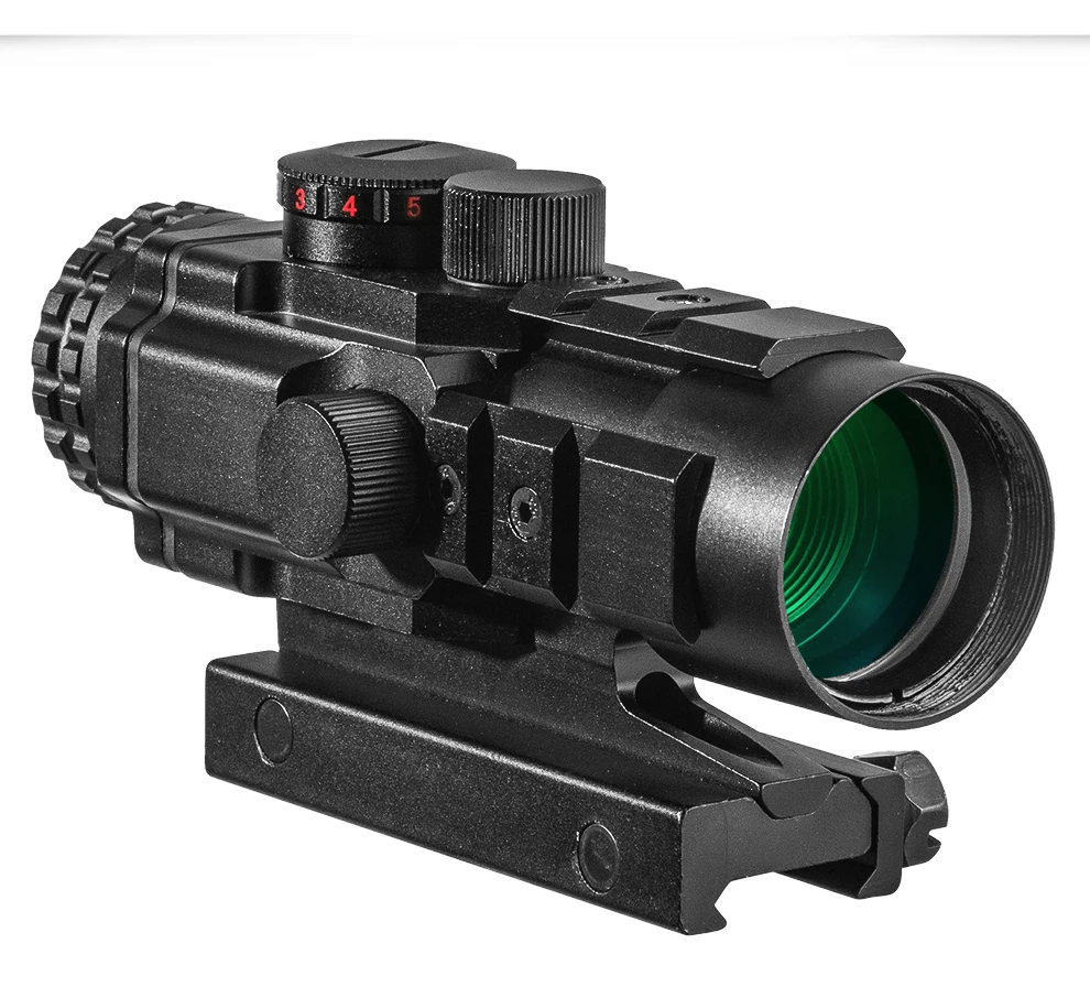 DIANA 3X32 Red And Green BDC Chevron Scope Tactical Optical Rifle Scope ...