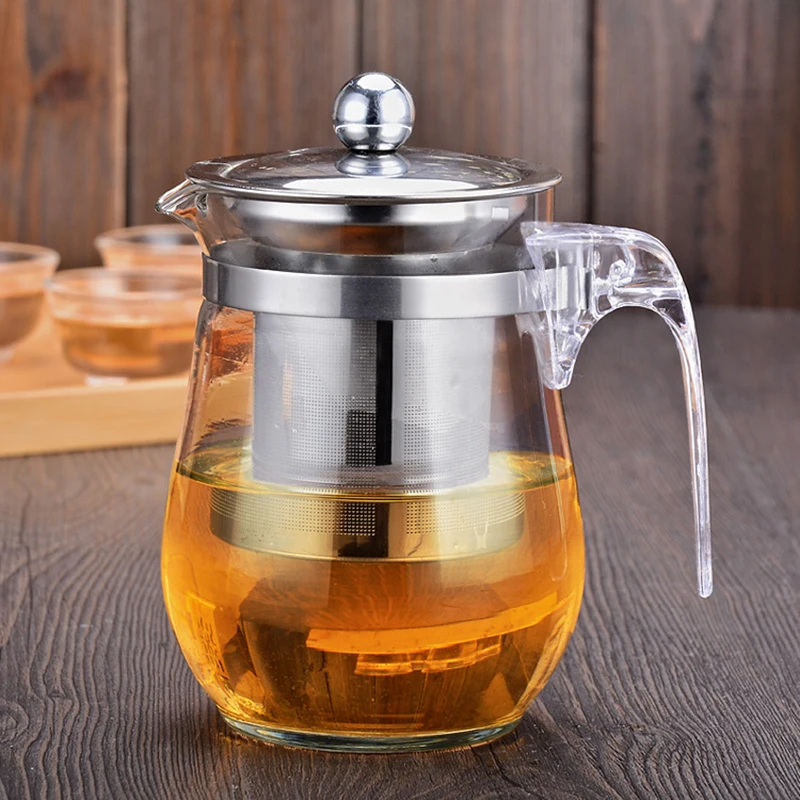 Heat-Resistant-Glass-Tea-Pot-Infuser-Teapot-and-Cup-Set-Gaiwan-Kettle ...