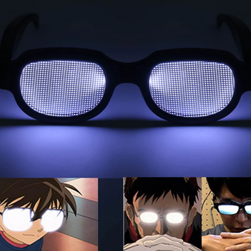 LED Glasses Conan Stage Performance Club Cosplay Conan Performance ...